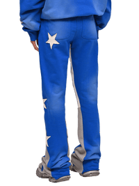 Sun Fade Flare Sweatpants - Royal Blue