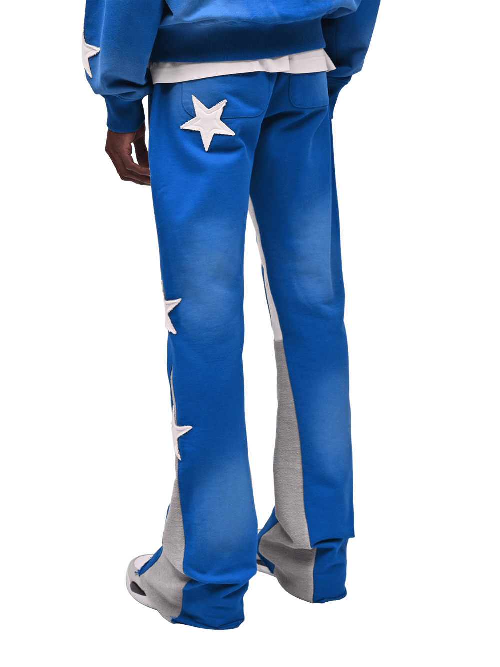 Sun Fade Flare Sweatpants - Royal Blue