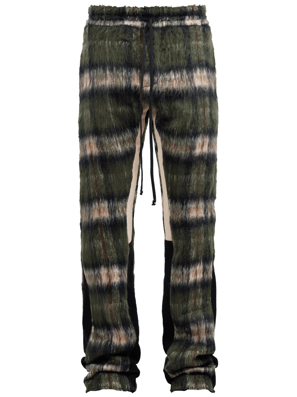 Mohair Flare Sweatpants - Emerald