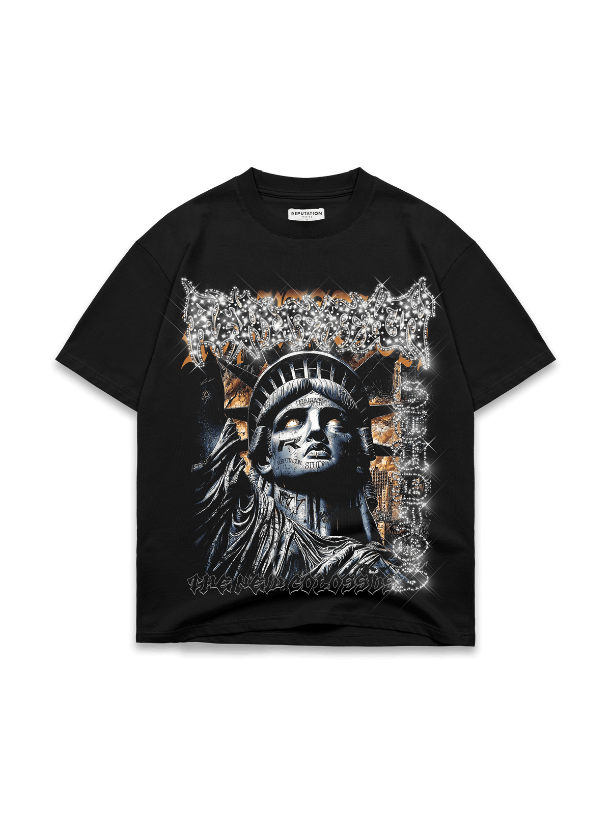 The New Colossus Rhinestone Tee